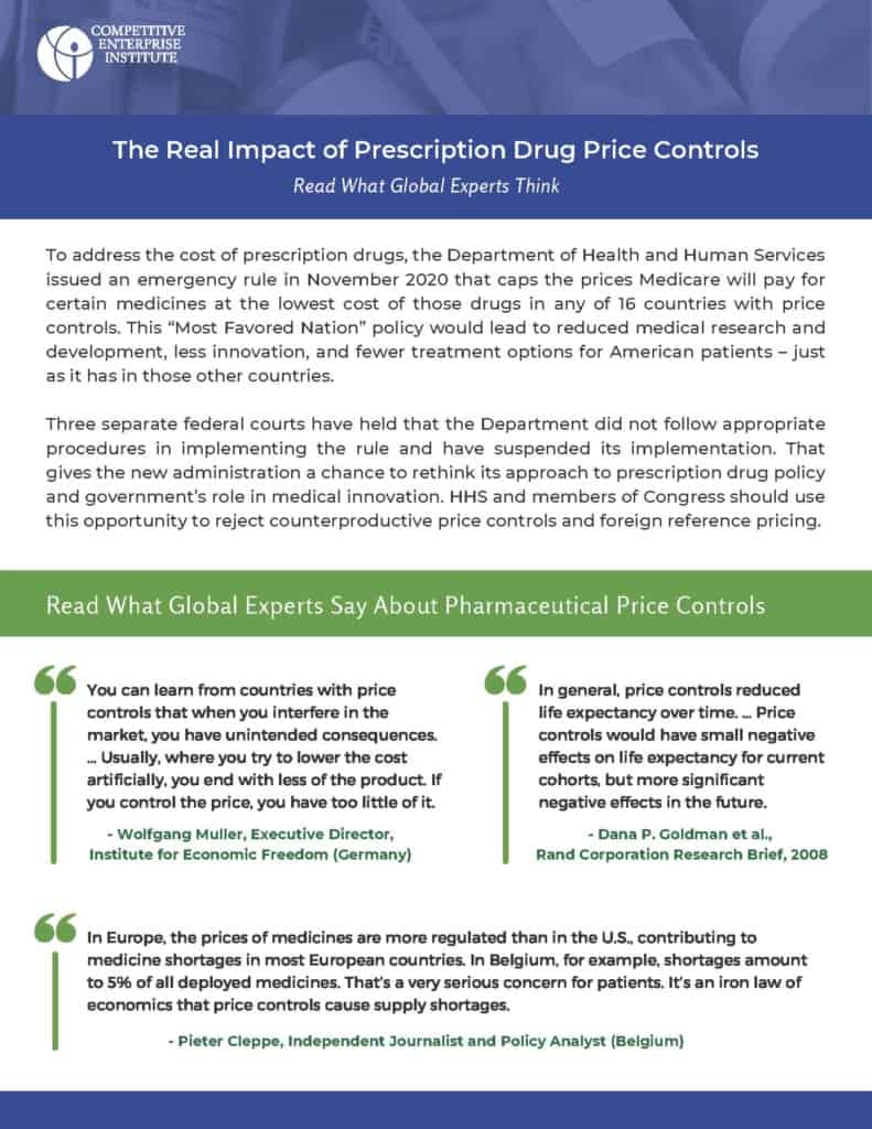 Prescription Drug Price Controls are a Trump Legacy Worth Eradicating ...