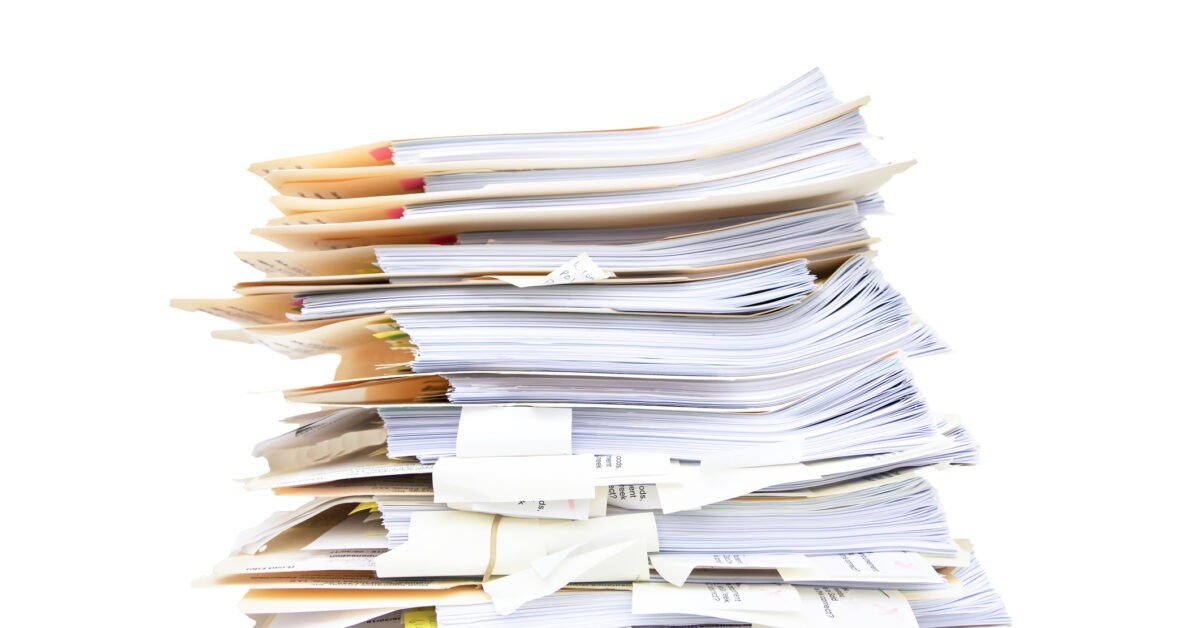 Federal Paperwork Hours Consume The Equivalent Of 14,883 Human ...