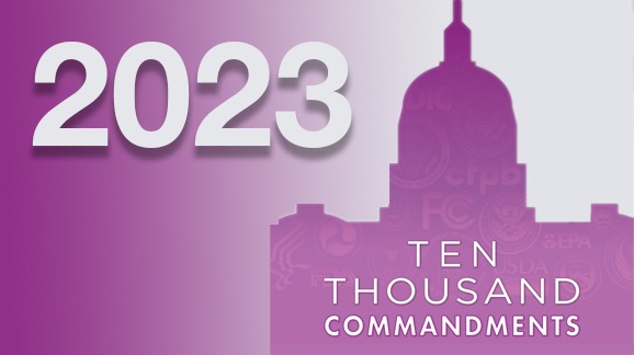Ten Thousand Commandments 2023 - Competitive Enterprise Institute
