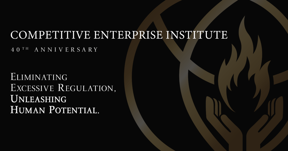 A promising 40th anniversary year for CEI - Competitive Enterprise ...
