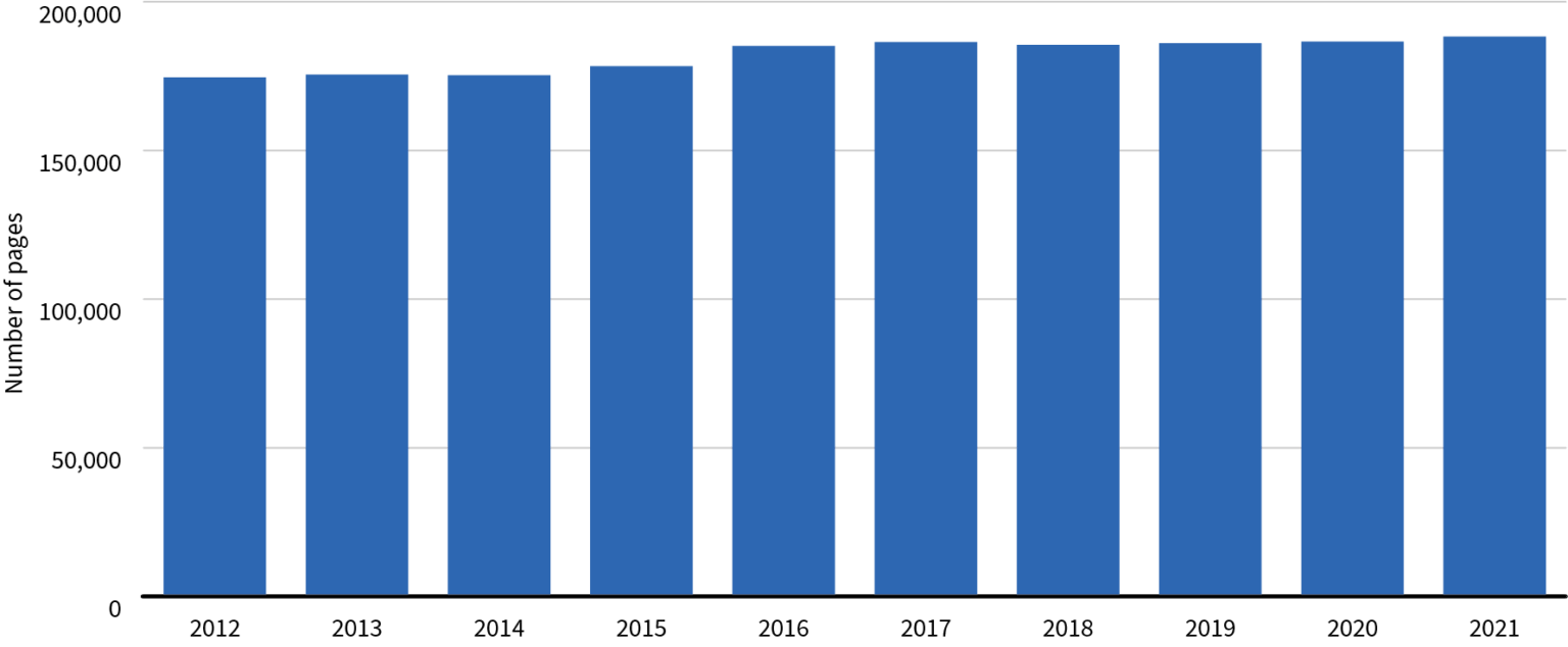 Chapter 3: Numbers of rules and page counts in the Federal Register ...